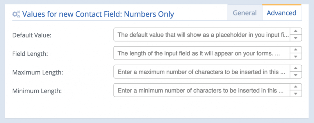How to Add a Number Field