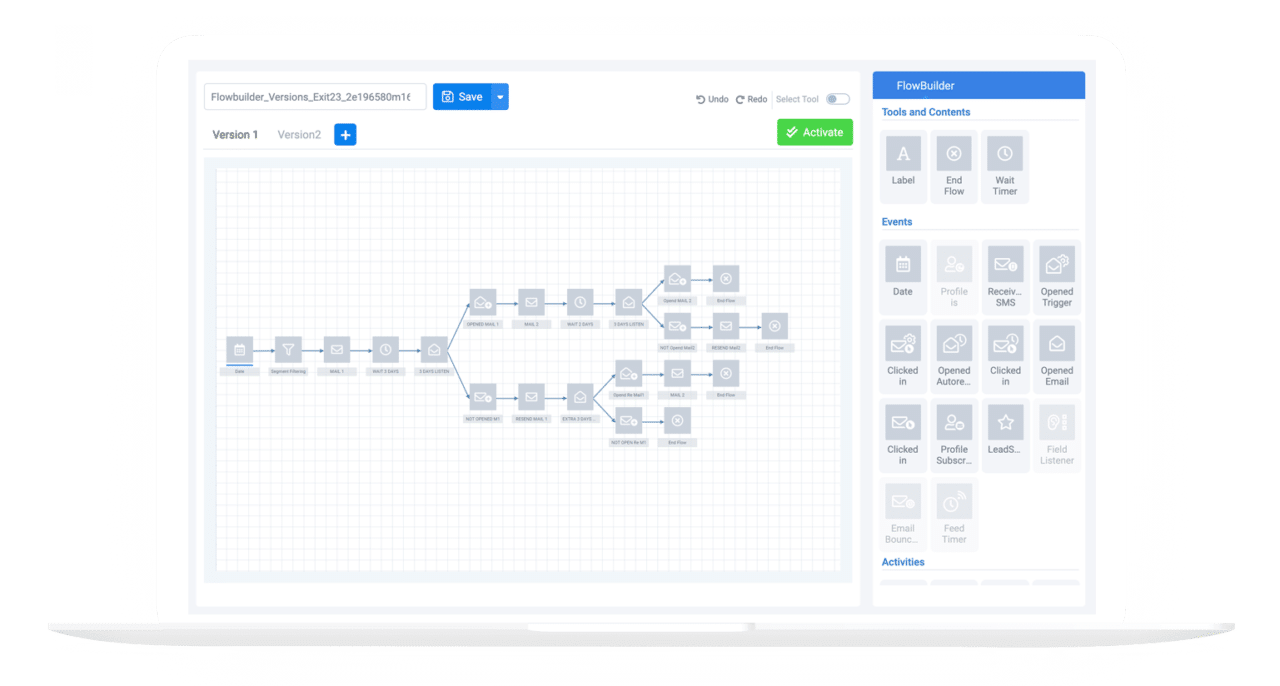 Flow Builder - Email Marketing & Marketing Automation
